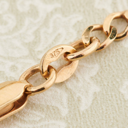 Second Hand 9ct Gold Link and Bar Chain | RH Jewellers