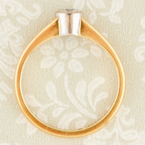 Second Hand 18ct Gold Diamond Solitaire Ring | RH Jewellers