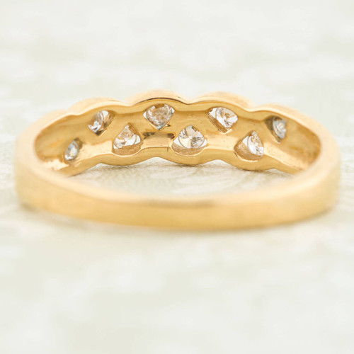 Second Hand Gold Eternal Bow Diamond Ring | RH Jewellers