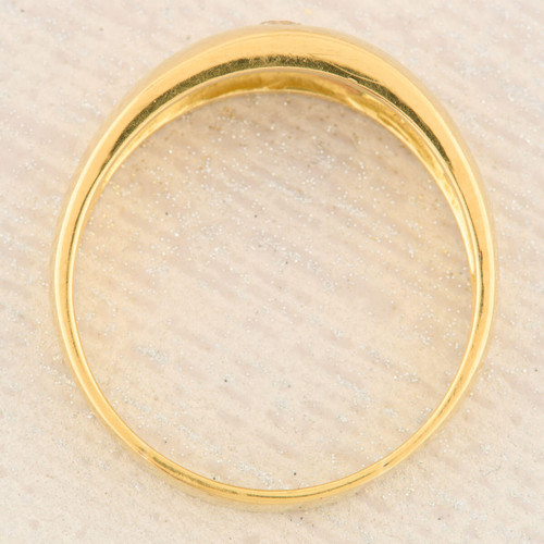 Vintage 18ct Gold Diamond Gypsy Ring | RH Jewellers