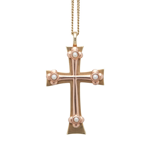 Second Hand 9ct Gold Clogau Celtic Cross | RH Jewellers