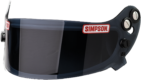 Simpson Devil Ray Helmet Visor Shield - Smoke