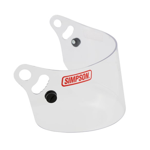 Simpson Viper Visor Helmet Blue Iridium Amber clear black dark smoke ...
