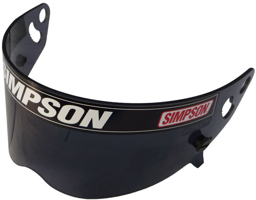 Simpson Helmet Black Visor For Sa2010 Sa2015 Sa2020 Diamondback Speedway Rx