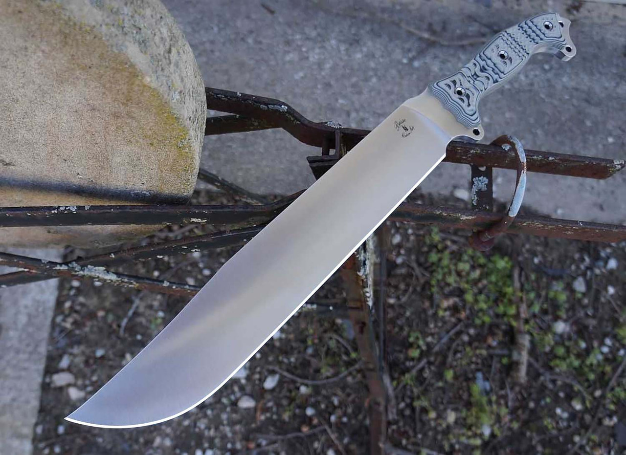MOAB, Coated, Stonewashed, Satin Finish - BUSSE COMBAT KNIFE CO.