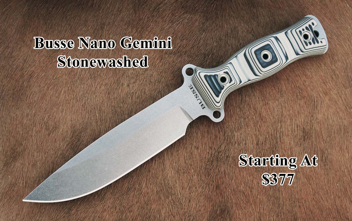 Busse Knives Team Gemini