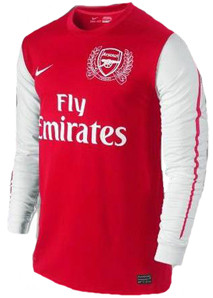 NIKE ARSENAL 2011 AWAY L/S JERSEY yellow - Soccer Plus