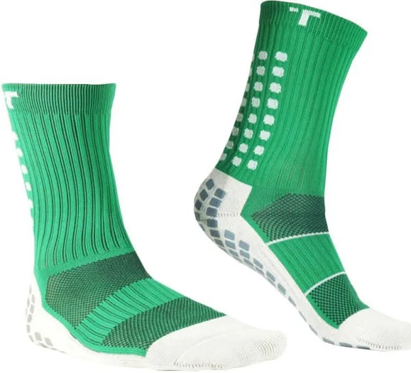 TRUSOX 3.0 Cushion Crew Socks Green