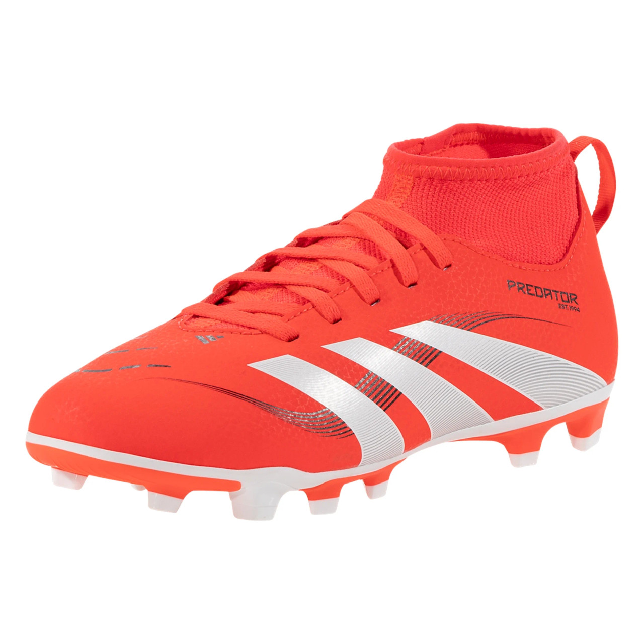 Adidas Predator Club Sock FG/MG Jr Lucid Red/ Black