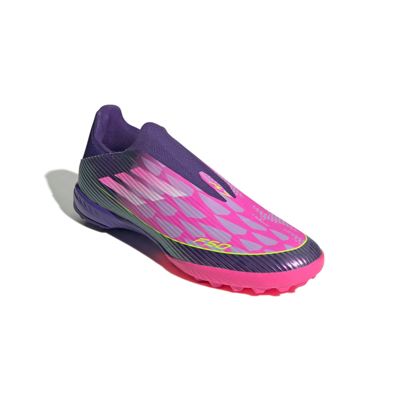 Adidas F50 League LL Lamine TF Purple/Lucid Lemon