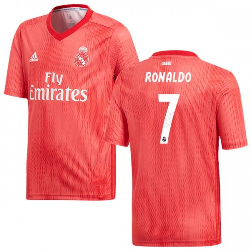 ADIDAS REAL MADRID 2019 RONALDO AWAY RED JERSEY Soccer Plus ADIDAS REAL MADRID 2019 RONALDO AWAY RED JERSEY Soccer Plus