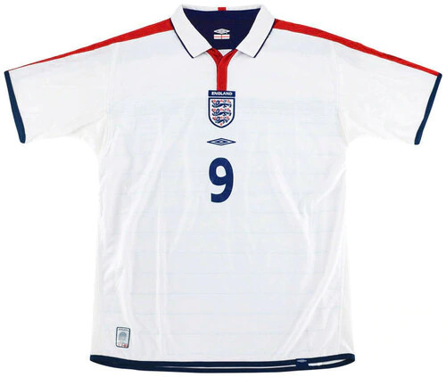 UMBRO ENGLAND 2004 HOME ROONEY JERSEY - Soccer Plus