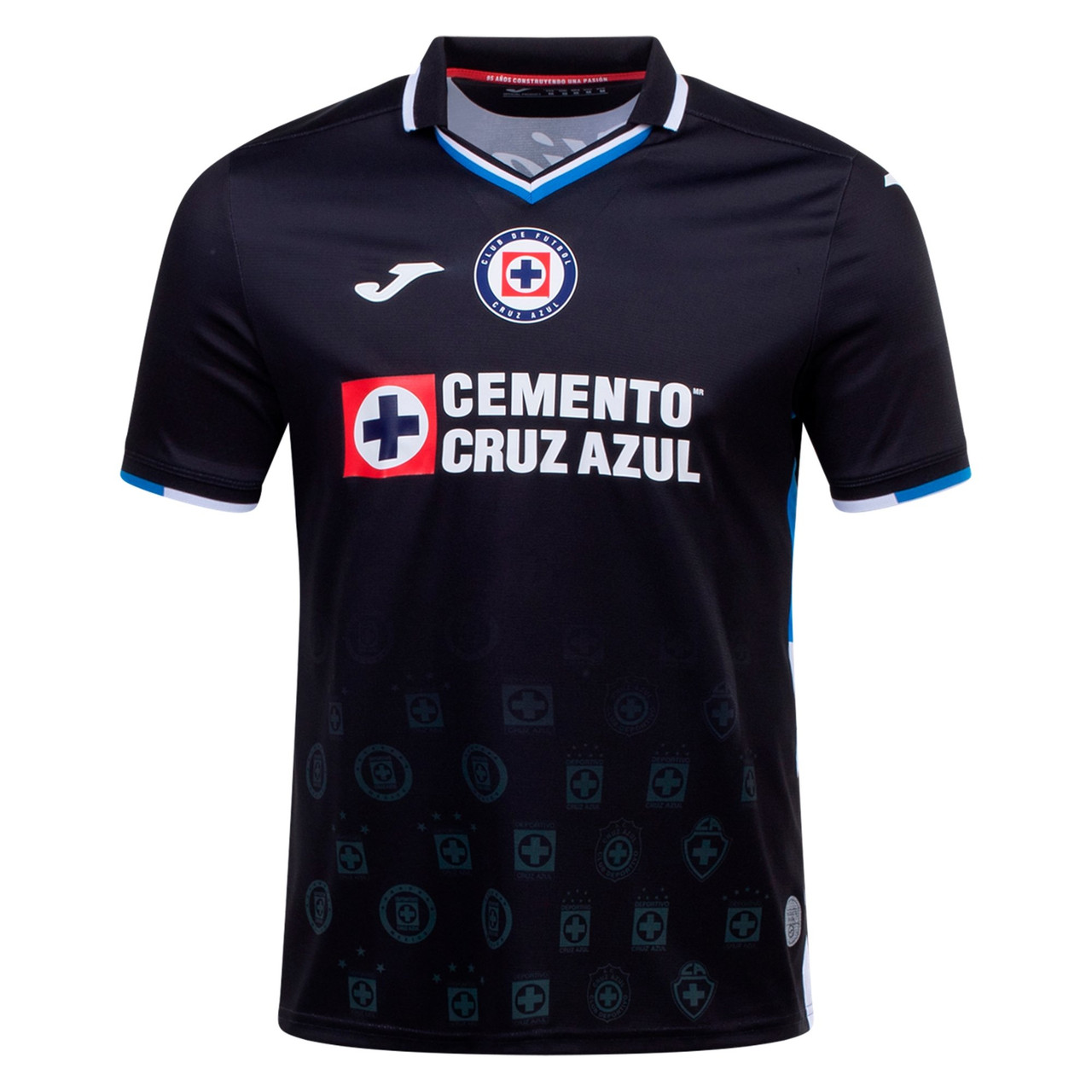 JOMA CRUZ AZUL 2022/23 THIRD JERSEY BLACK - Soccer Plus