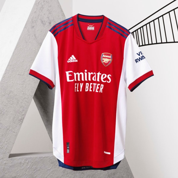 ADIDAS ARSENAL 2021/22 HOME AUTHENTIC JERSEY - Soccer Plus