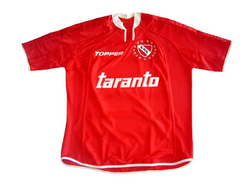 TOPPER INDEPENDIENTE 2002 HOME JERSEY - Soccer Plus