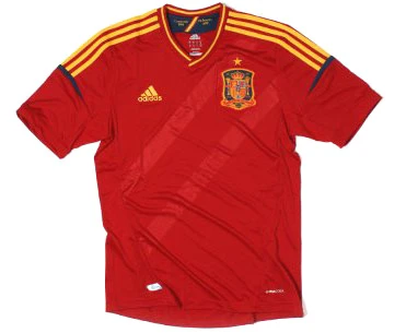 ADIDAS SPAIN 2014 HOME AUTHENTIC JERSEY - Soccer Plus