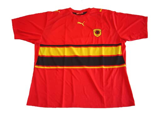 PUMA ANGOLA 2006 HOME JERSEY RED - Soccer Plus