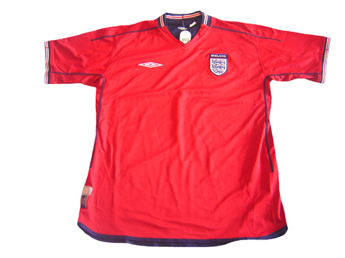 UMBRO ENGLAND 2002 AWAY JERSEY - Soccer Plus