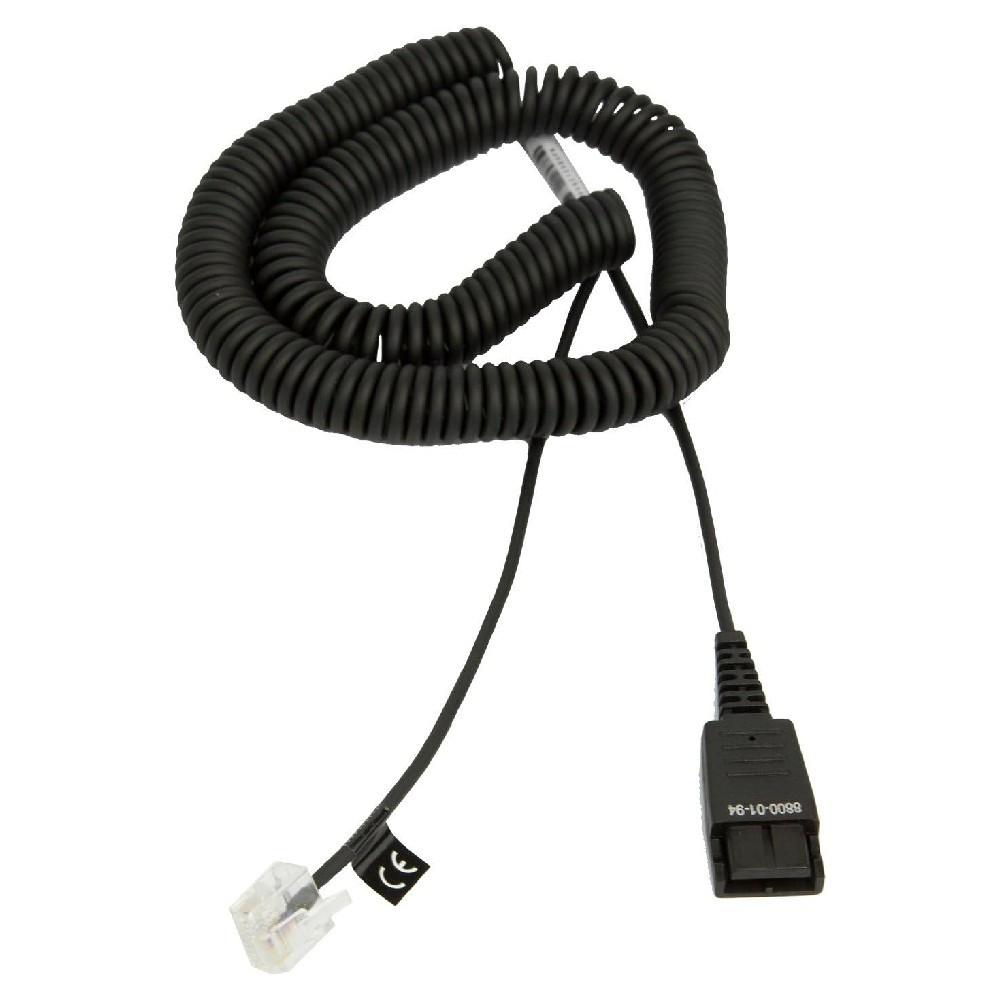 Jabra Singapore | Jabra Cables & Connectors | Jabra Coiled QD to Mod ...
