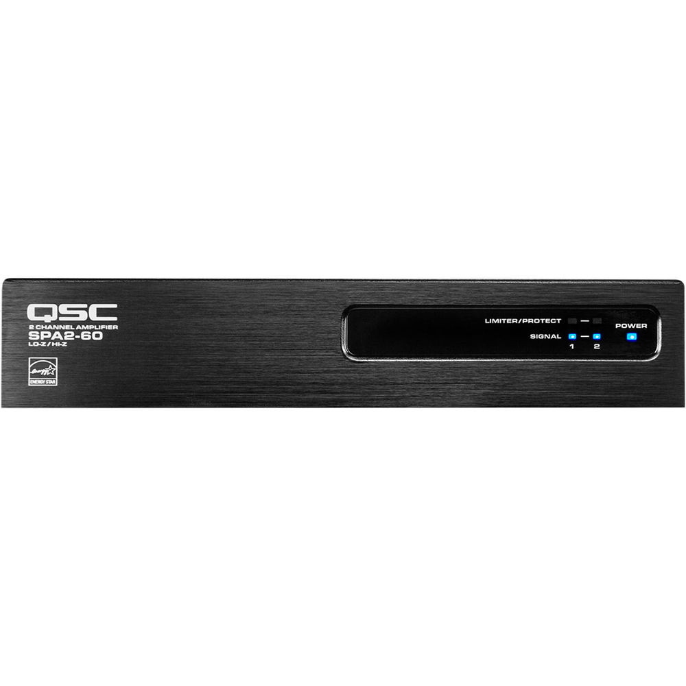 Q-SYS Singapore | Q-SYS Amplifiers | Q-SYS QSC SPA2-60 2-Channel Power ...