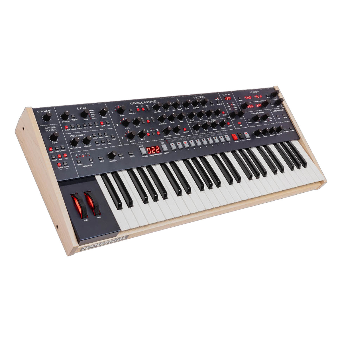 Sequential Trigon-6 Polyphonic Analogue Synth (Keyboard)