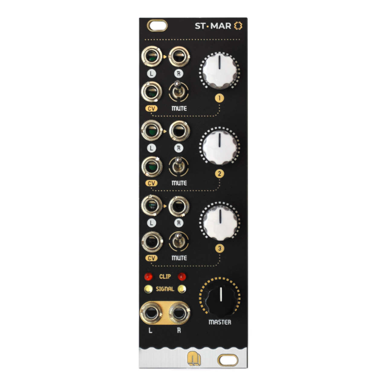 Nano Modules Stmar Eurorack Stereo Mixer Module At Signal Sounds