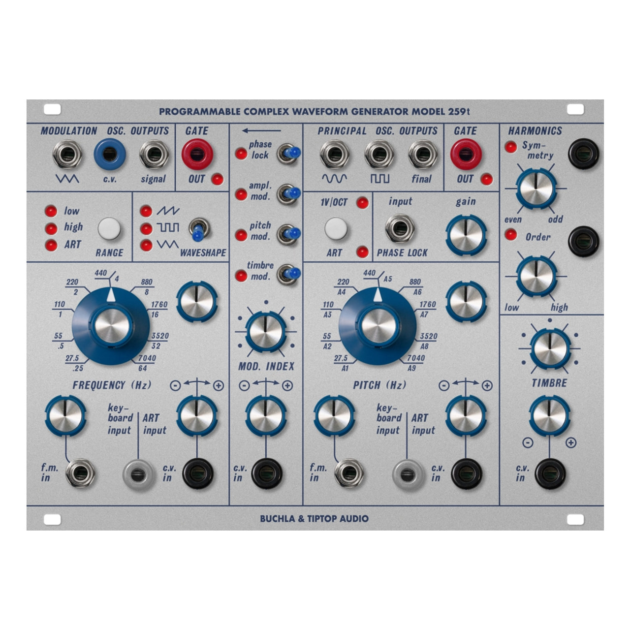 Tiptop Audio 259t Complex Waveform Generator Eurorack Module Buchla