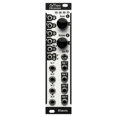 Klavis CalTrans Eurorack CV Calibrator Module (Silver) at Signal Sounds