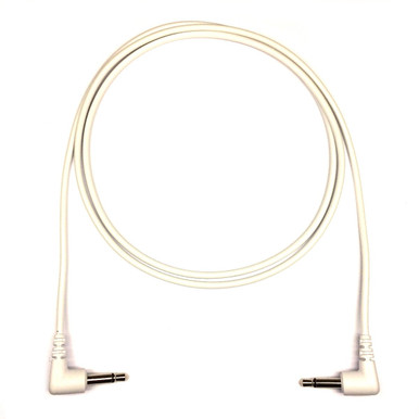 Tendrils Cables Right Angled Eurorack Patch Cable (90cm - White) 6 Pack ...