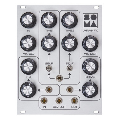 Soma Laboratory Lyra-8 FX Eurorack Effect Processor Module (Silver) at ...