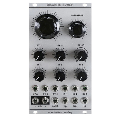 Manhattan Analog Discrete SVVCF Eurorack Multimode Filter Module at ...