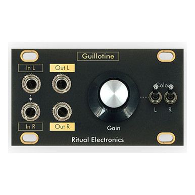 Ritual Electronics Guillotine Eurorack 1U Distortion Module at Signal ...
