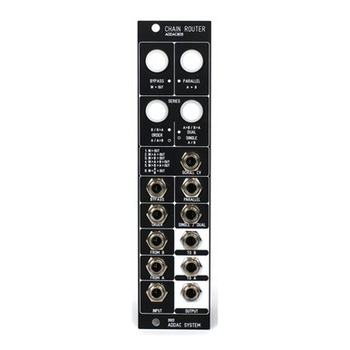 ADDAC 809 Chain Router Eurorack Module (ADDAC 809) at Signal Sounds