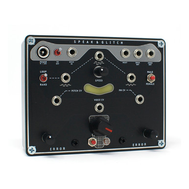 Error Instruments Speak and Glitch Circuit Bent Speech Synthesis Desktop Synth at Signal Sounds