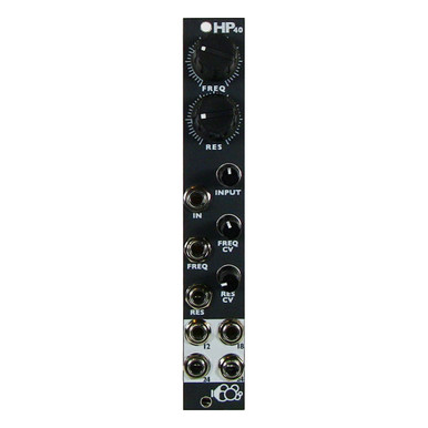 Bubblesound HP40 Eurorack Filter Module (Black) at Signal Sounds