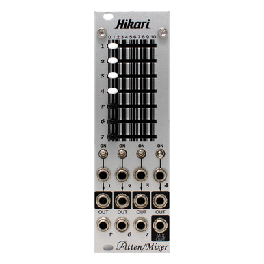 Hikari Instruments Atten/Mixer Eurorack Module at Signal Sounds