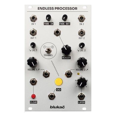 Blukac Endless Processor Eurorack Module (Silver) at Signal Sounds