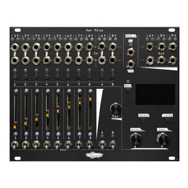 Noise Engineering Xer Mixa Eurorack Stereo Mixer Module (Black) at ...