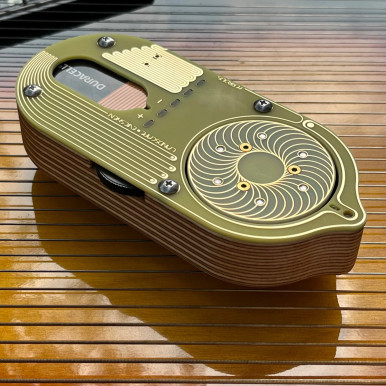 Landscape Ferrous Magnetic String Resonator at Signal Sounds