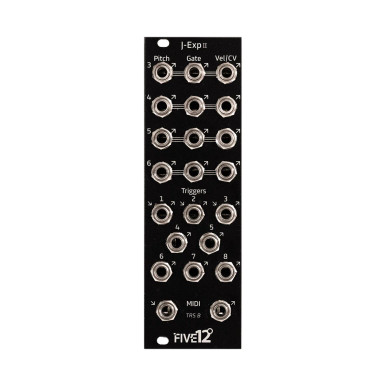 Five12 Jack Expander MkII for Vector (Black) at Signal Sounds