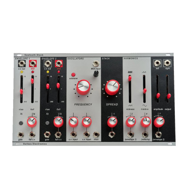 Verbos Electronics Sawtooth Stack Eurorack Synth Voice Module at Signal Sounds