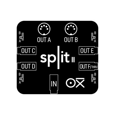 Oxi Instruments Split 2 TRS MIDI Splitter Interface (Oxi One) at Signal ...
