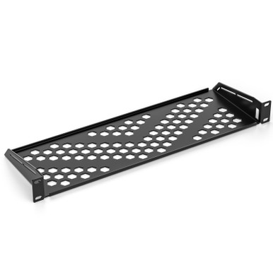 1U Rack Shelf, Vented Cantilever Universal Rack Mount Shelf, 6" Deep ...