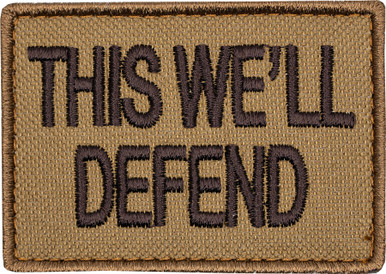 This We'll Defend Patch