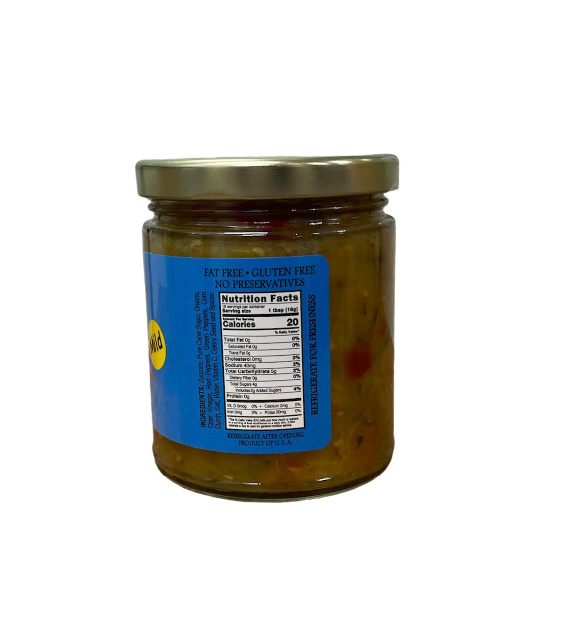 Sweet & Tangy Relish 9oz - d'Vine Gourmet