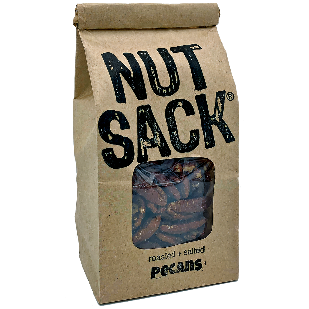 Nutsack Roasted + Salted Pecans 6oz - d'Vine Gourmet
