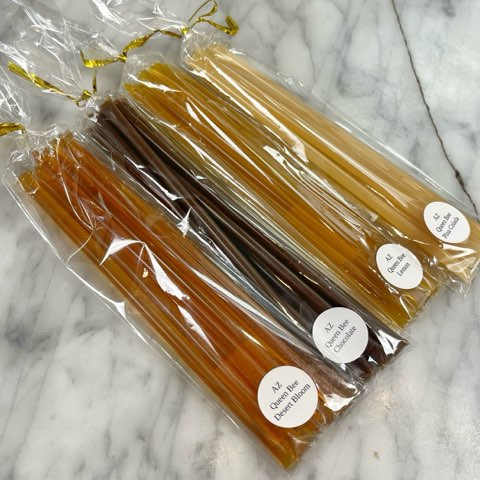 AZ Queen Bee Honey Sticks 8-Pack - d'Vine Gourmet
