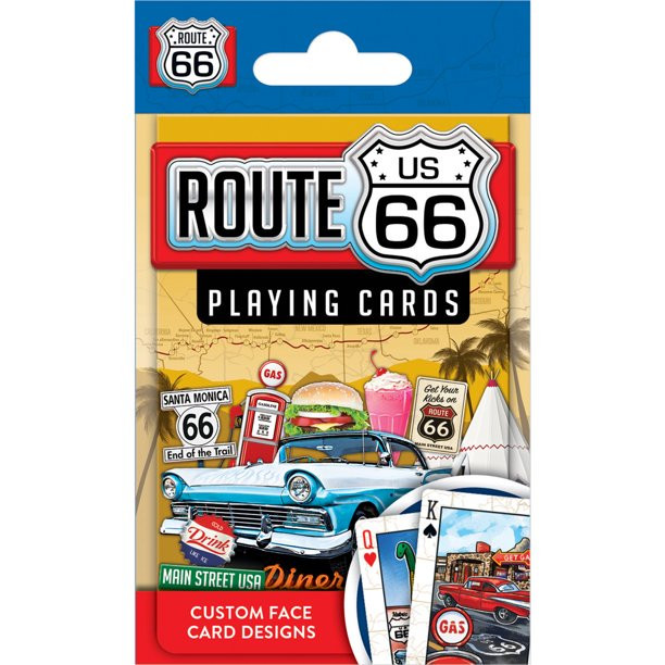 Route 66 Playing Cards - d'Vine Gourmet