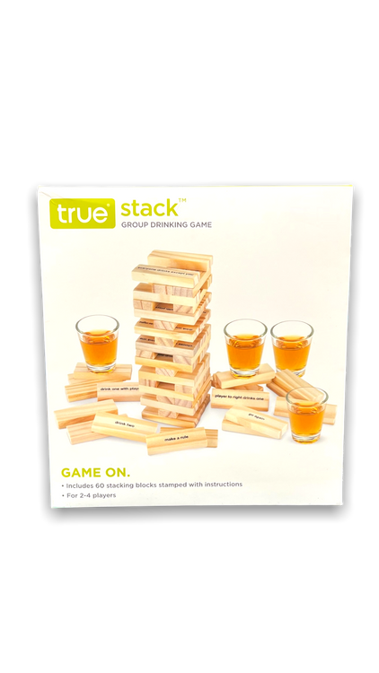 True, Stack Drinking Game - d'Vine Gourmet