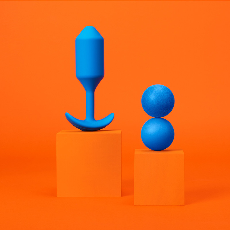 b-Vibe Vibrating Snug Plug 3 - Weighted & Vibrating Silicone Plug ...